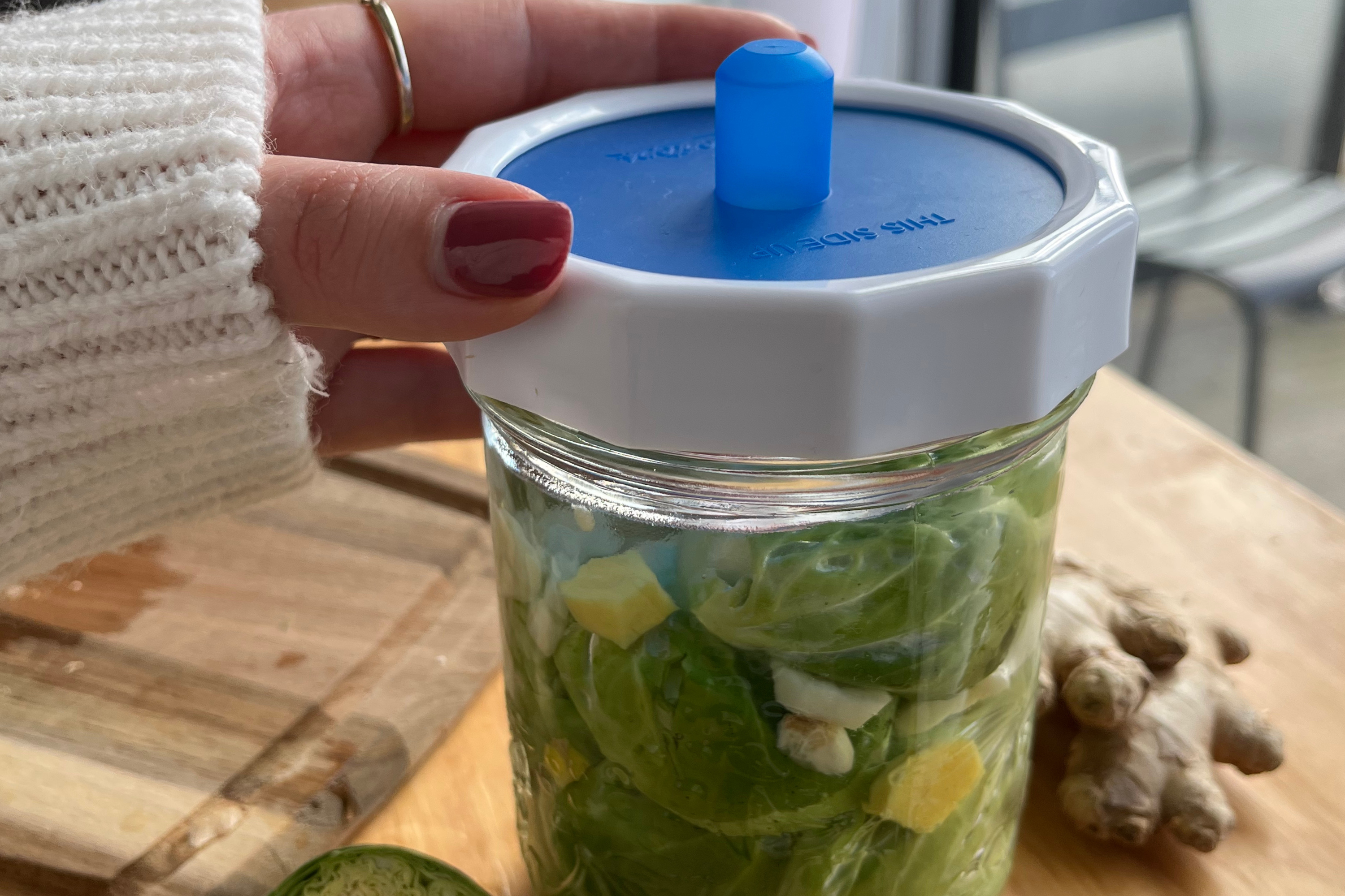 Fermented Garlic and Ginger Brussels Sprouts: A Delicious and Nutrient ...